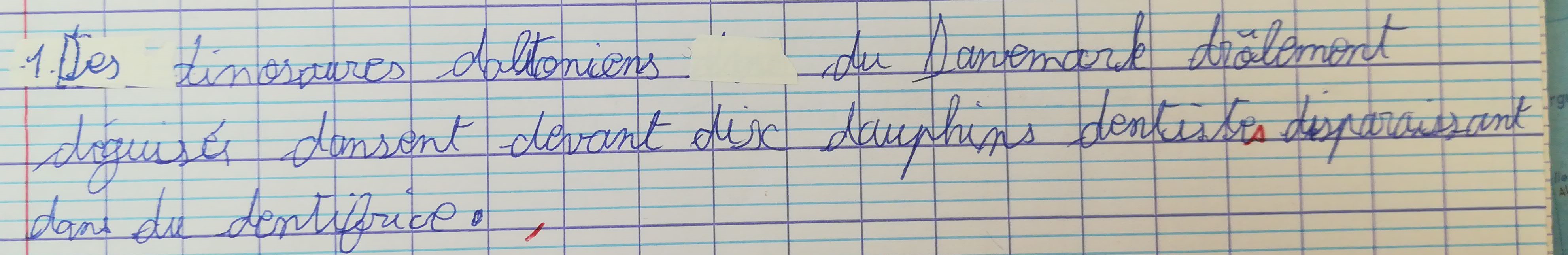Les tautogrammes en CM2 - Ecole élémentaire Ferdinand Buisson